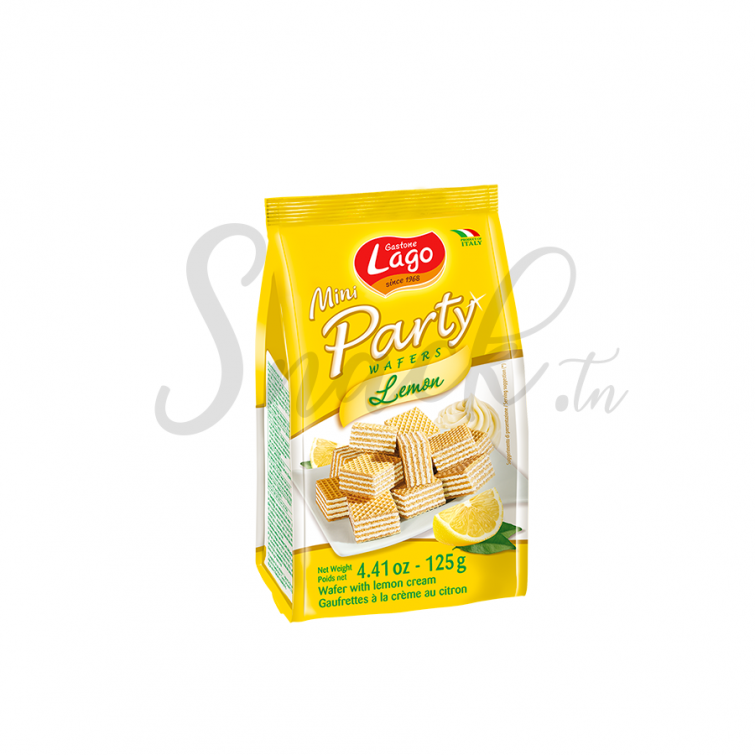 Lago Mini Party Lemon 125g - Snack.tn | Première vitrine gourmande en ...