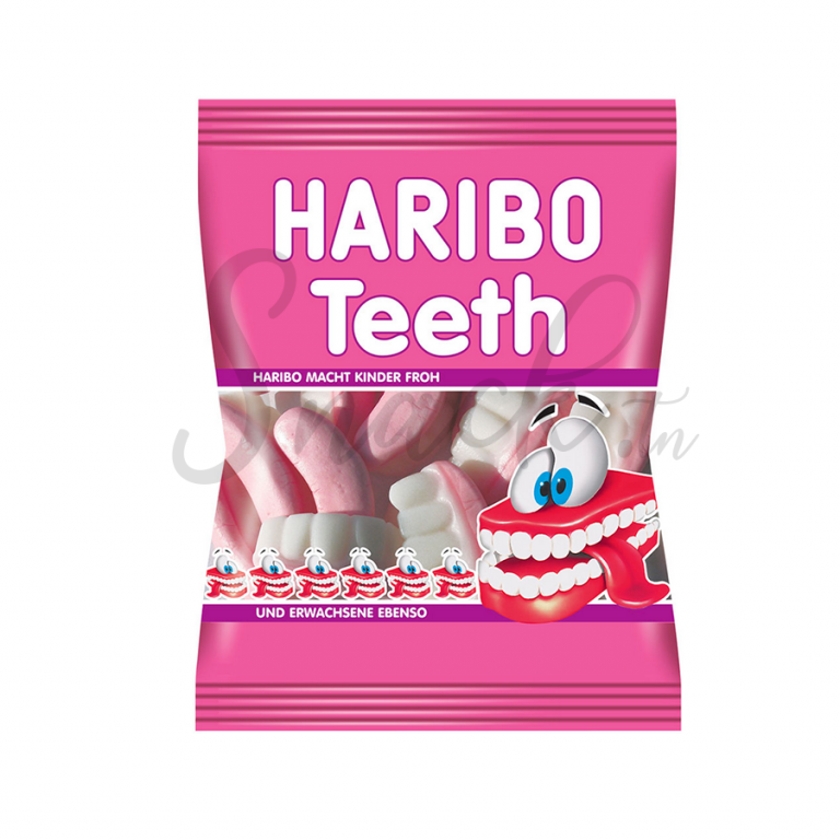 Haribo Teeth 80g - Snack.tn | Première vitrine gourmande en ligne en ...