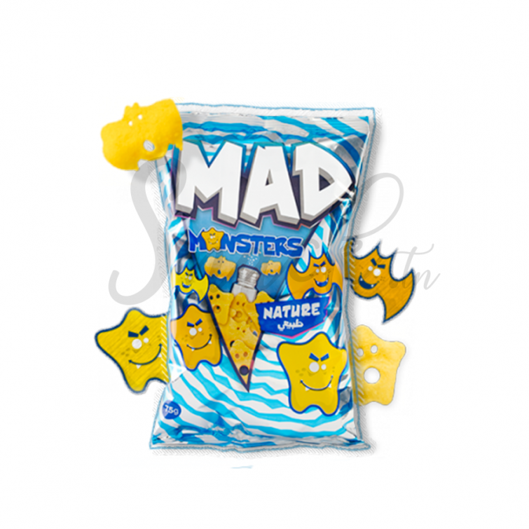 Mad Chips Monsters Nature 65g - Snack.tn | Première vitrine gourmande ...