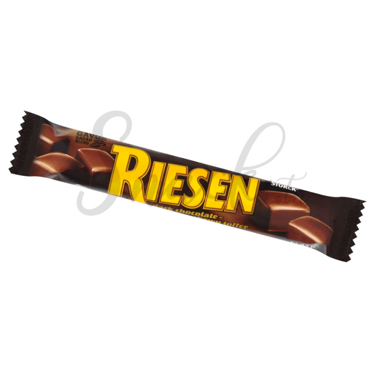 Storck Riesen Chocolate Toffee In Rich Dark Chocolate 45g - Snack.tn ...