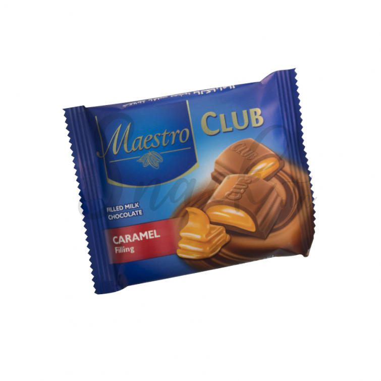 Maestro Club Fourré Caramel 45g - Snack.tn | Première vitrine gourmande ...
